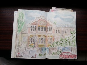 Uzina Electrică Filaret – Mixed Media & Art Journaling with Love